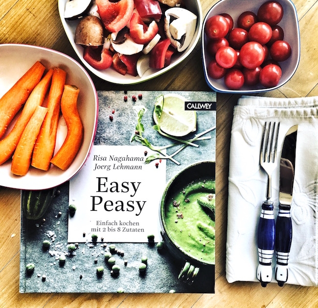 Buchrezension: Vegan kochen mit Easy Peasy. Noch einfacher (und ...
